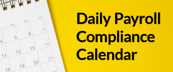 APA's 2023 Daily Compliance Calendar